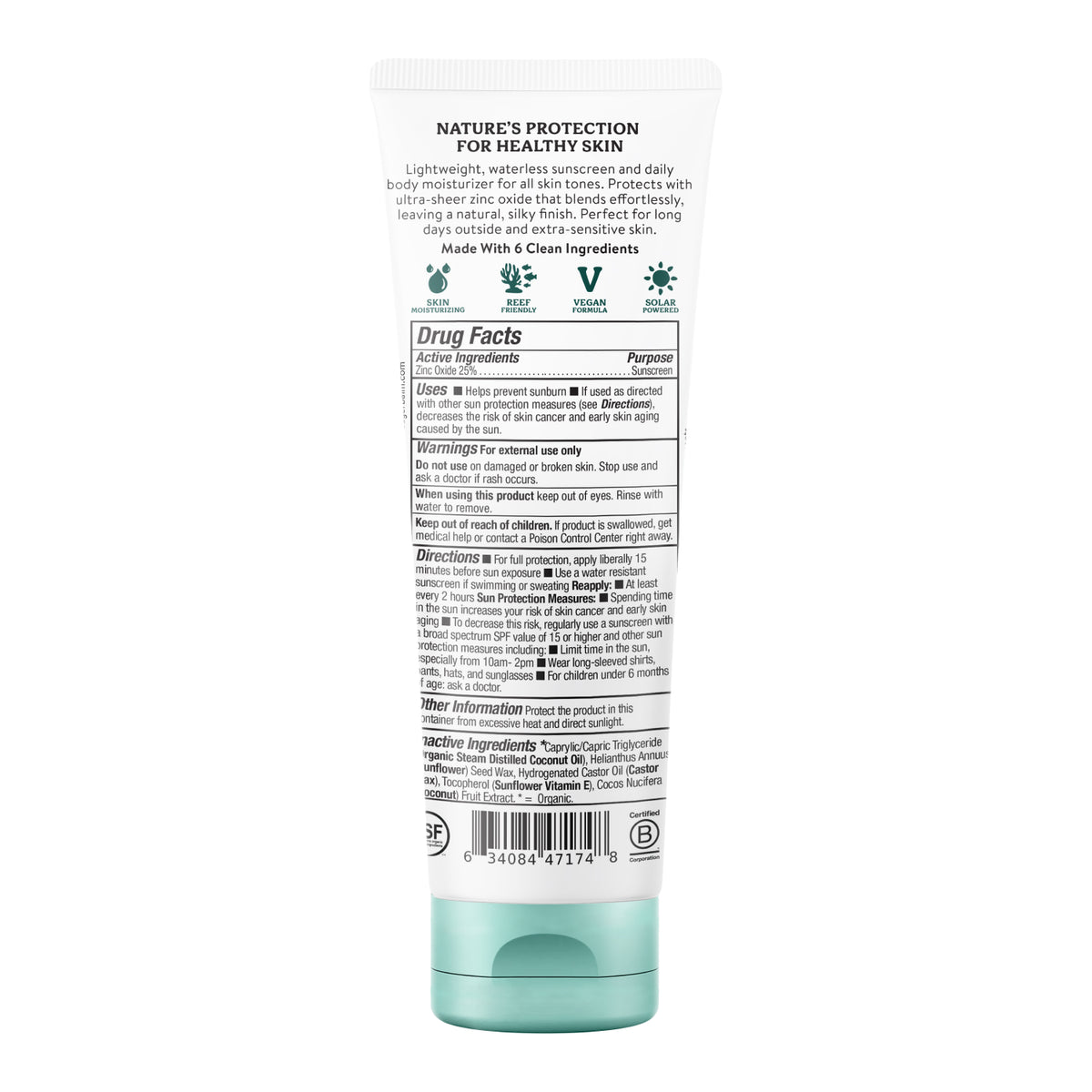 Daily Mineral Sunscreen - SPF 50 I Badger Balm